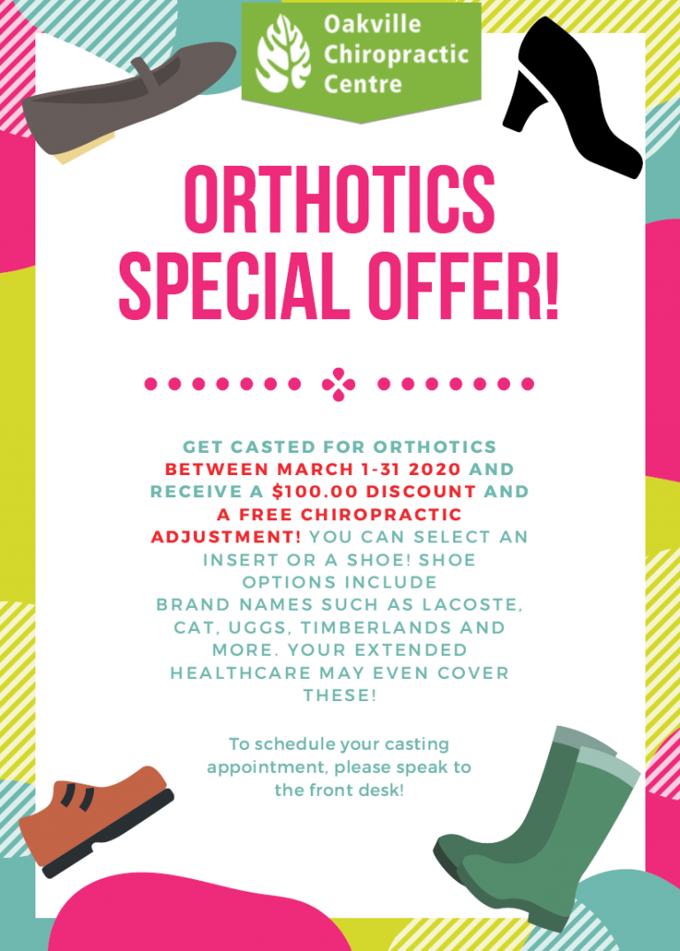 What are the Benefits of Orthotics? — Oakville Chiropractic Centre